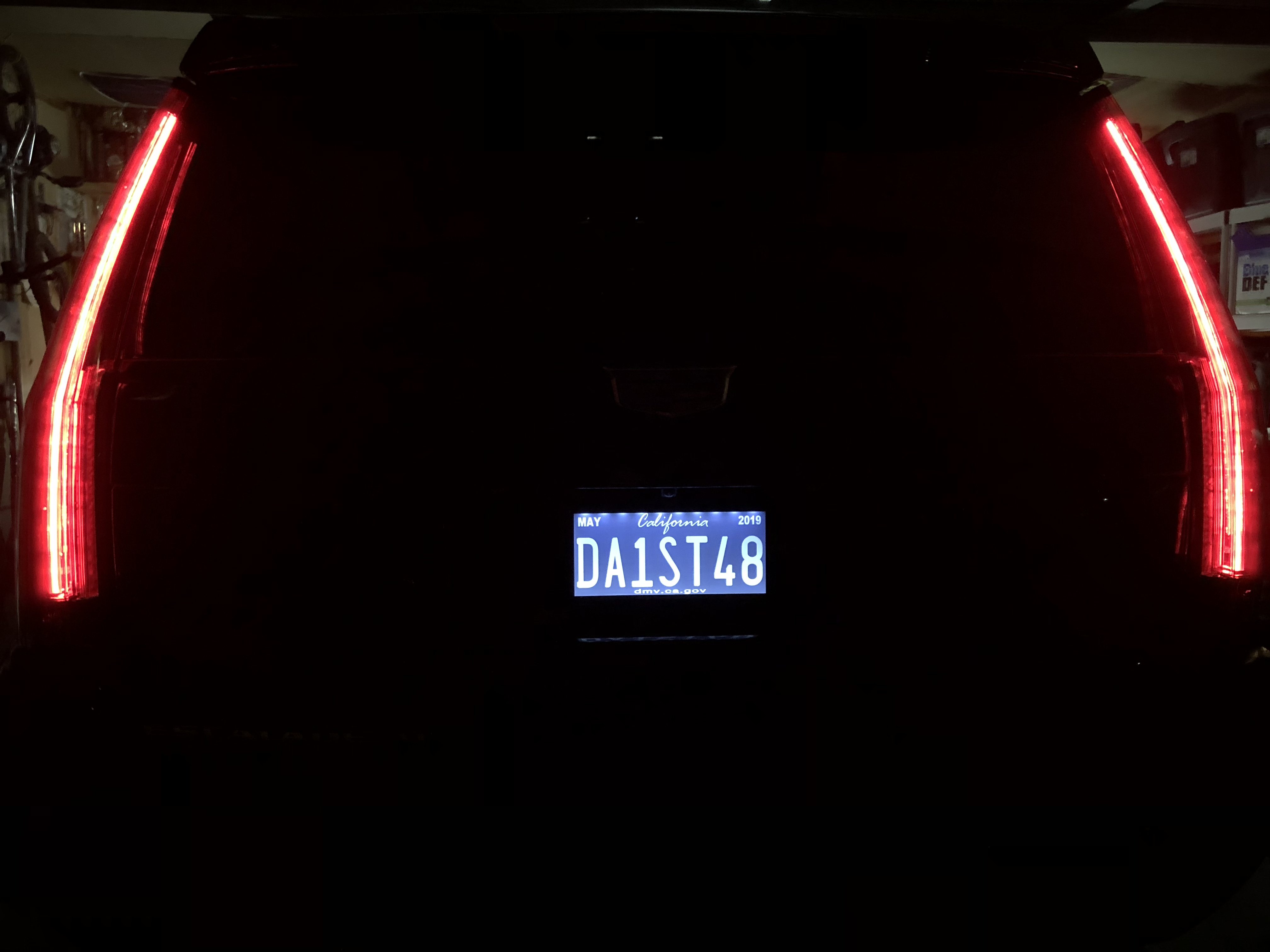 Caddy gets an R-Plate Pro. "Worlds first digital LCD license plate ...