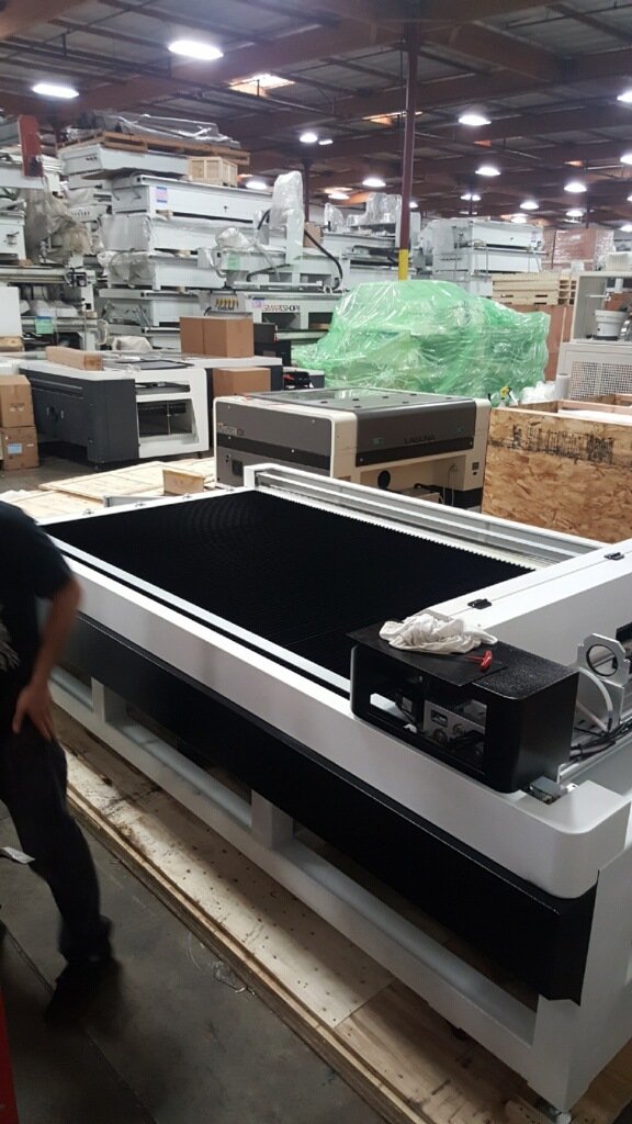 My new 4x8 Laguna laser table almost ready to ship EDIT: IT'S HERE ...