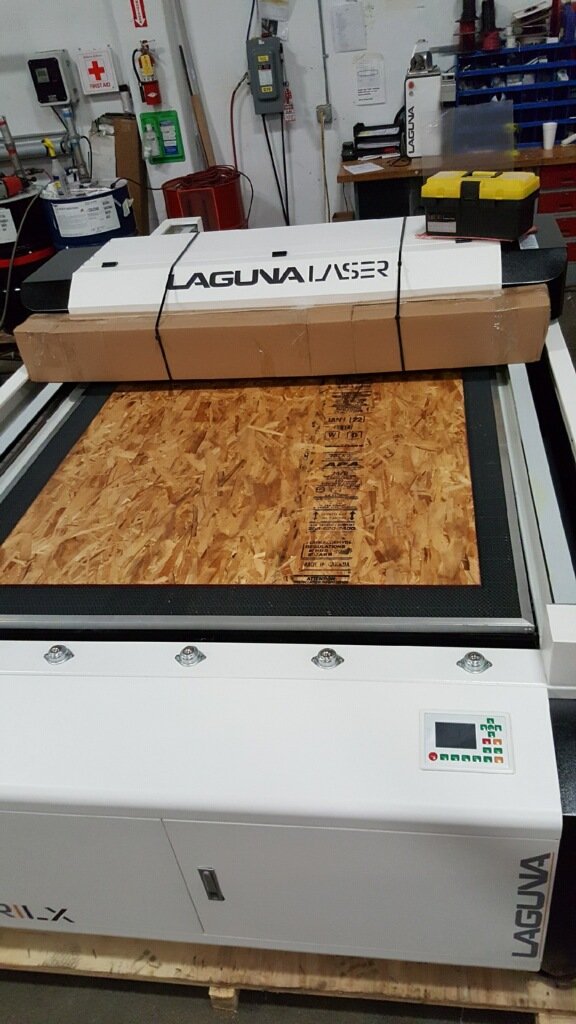 My new 4x8 Laguna laser table almost ready to ship EDIT: IT'S HERE ...