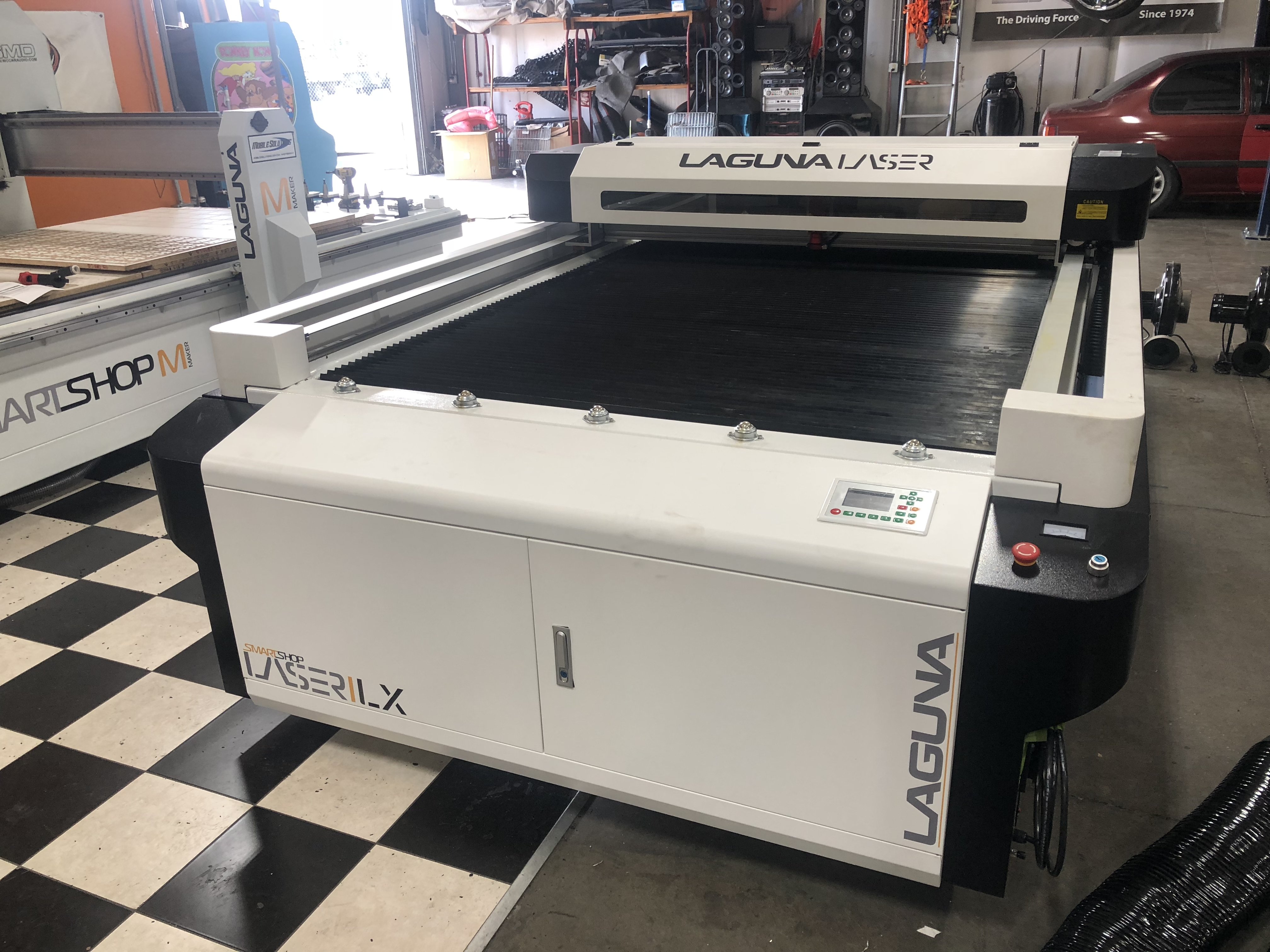 My new 4x8 Laguna laser table almost ready to ship EDIT: IT'S HERE ...