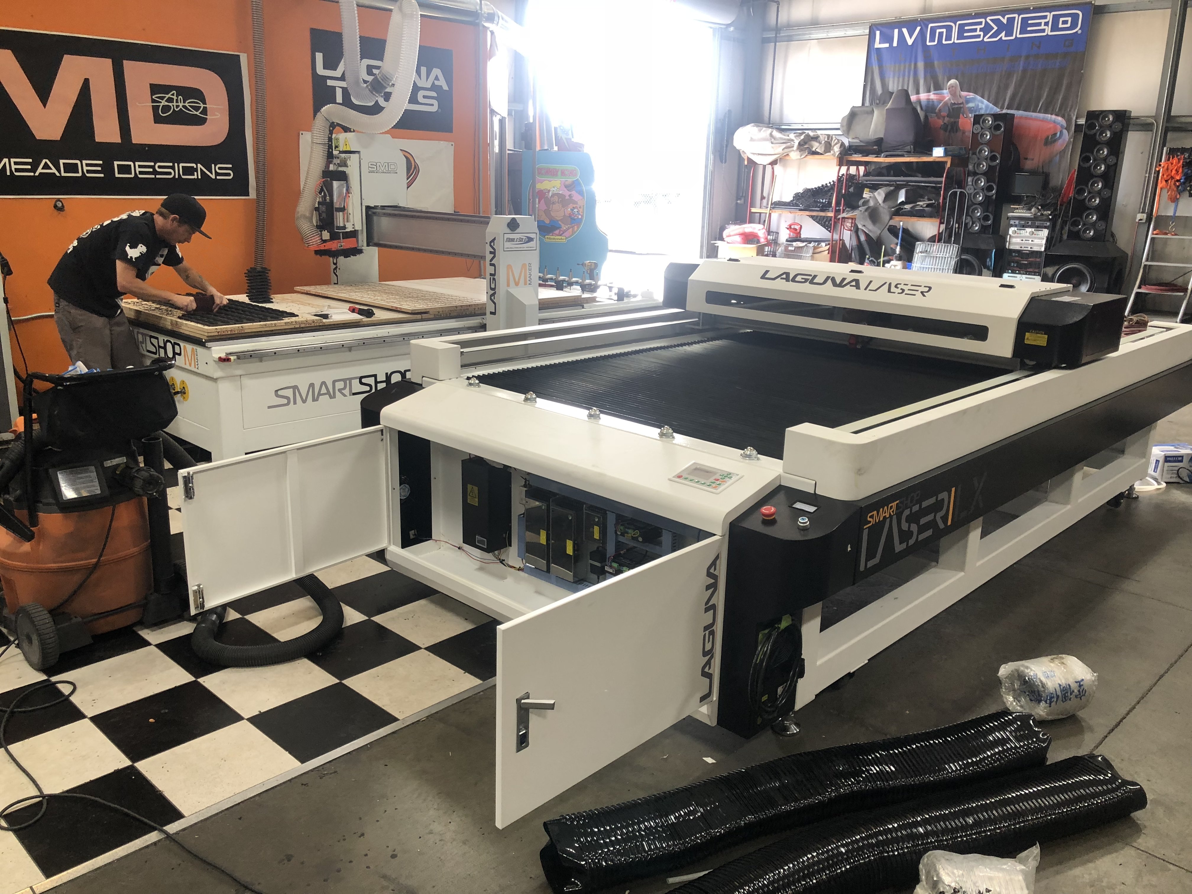 My new 4x8 Laguna laser table almost ready to ship EDIT: IT'S HERE ...