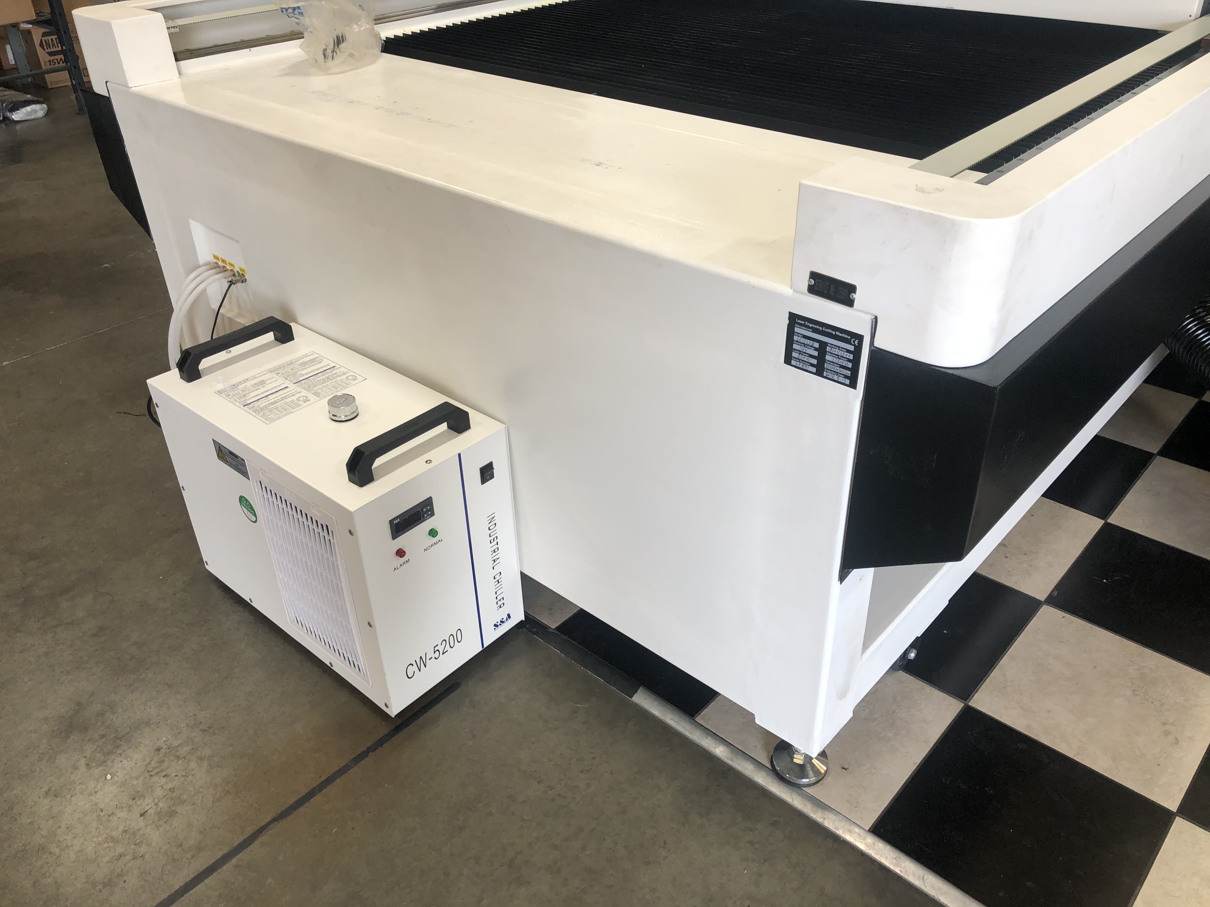 My new 4x8 Laguna laser table almost ready to ship EDIT: IT'S HERE ...