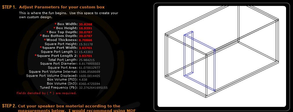 Which box to make (WiniSD Graphs) - Subwoofers / Enclosures - Steve ...