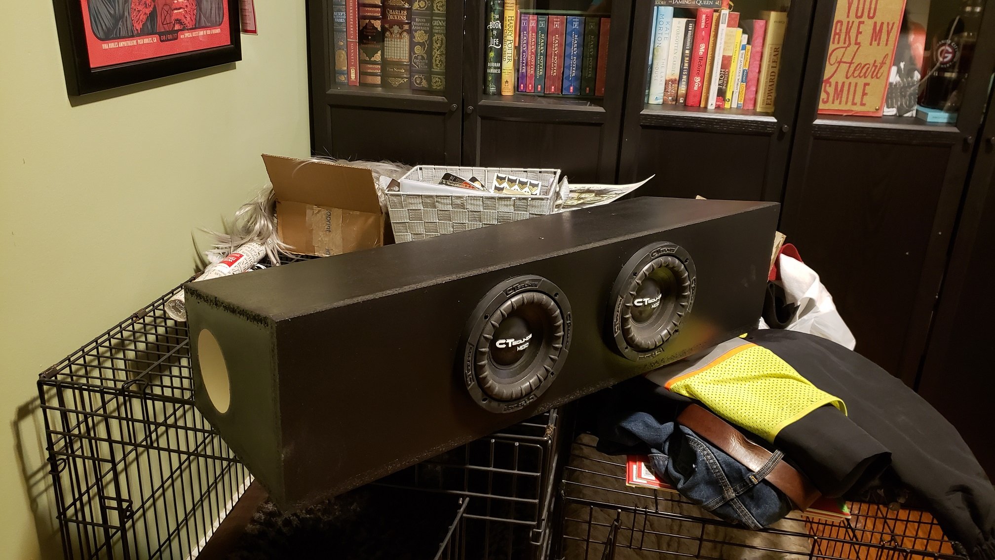 Possible T-line box? - Subwoofers / Enclosures - Steve Meade Designs