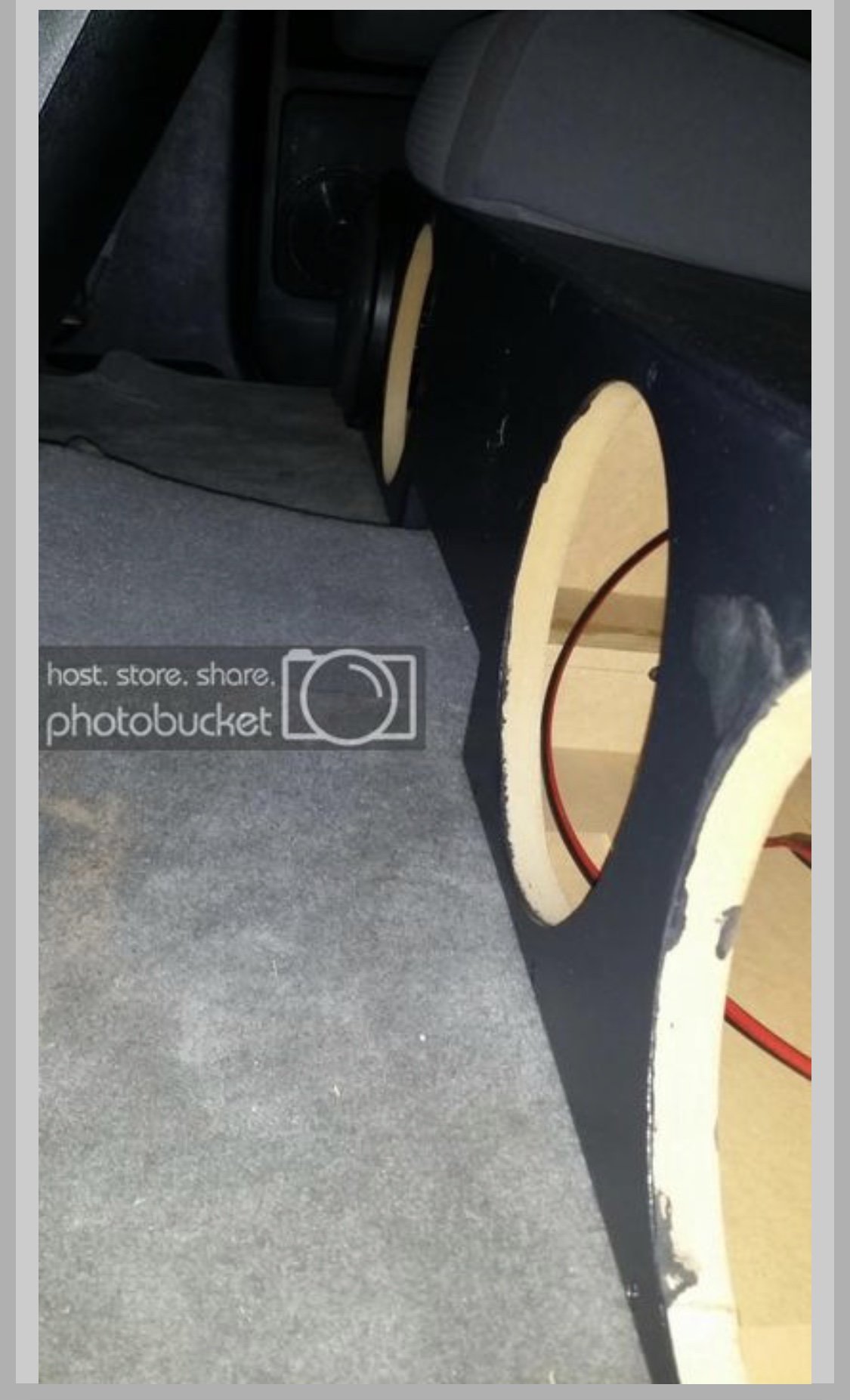 2 sundown 8s Toyota Tundra - Subwoofers / Enclosures - Steve Meade Designs