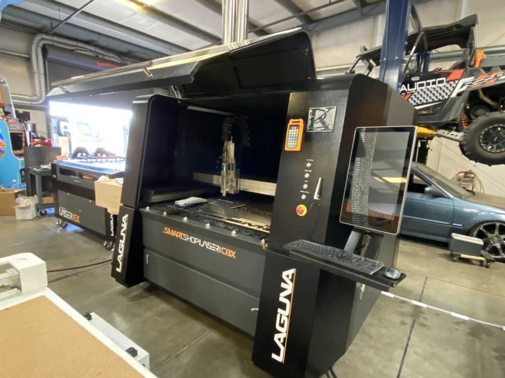 Modding my Laguna Fiber Laser : Custom Keyboard and Mouse Platform, New ...