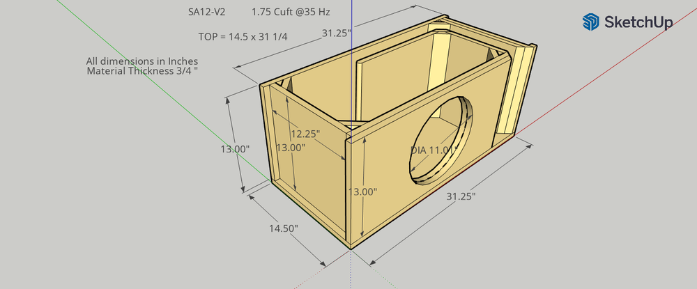 SA-12 V2 box Design - Sundown Audio - GREAT Amps/Subs! GREAT Customer ...