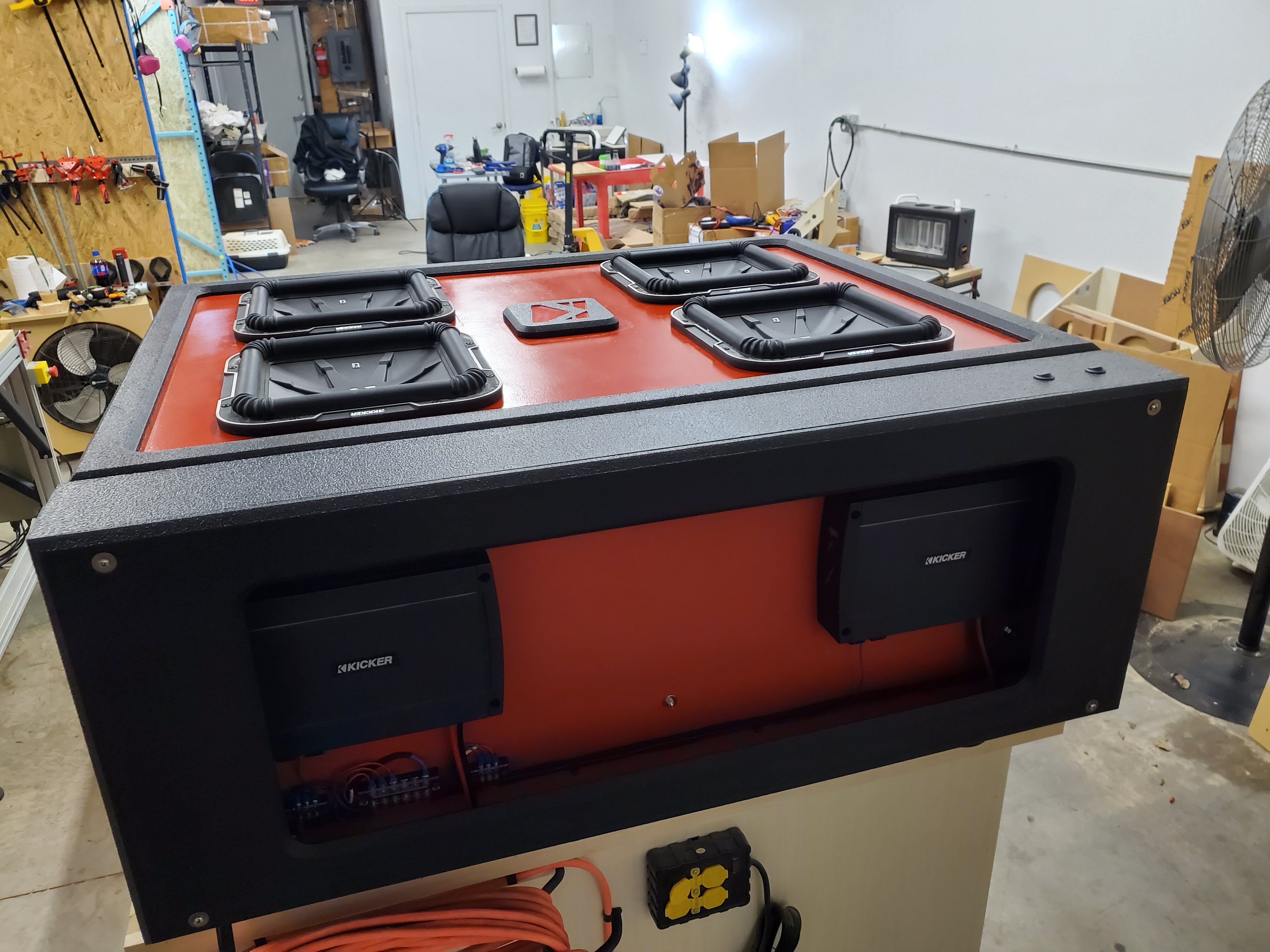 Kicker Q-Class L7 12 box + amp rack build - Member Rides & Builds ...