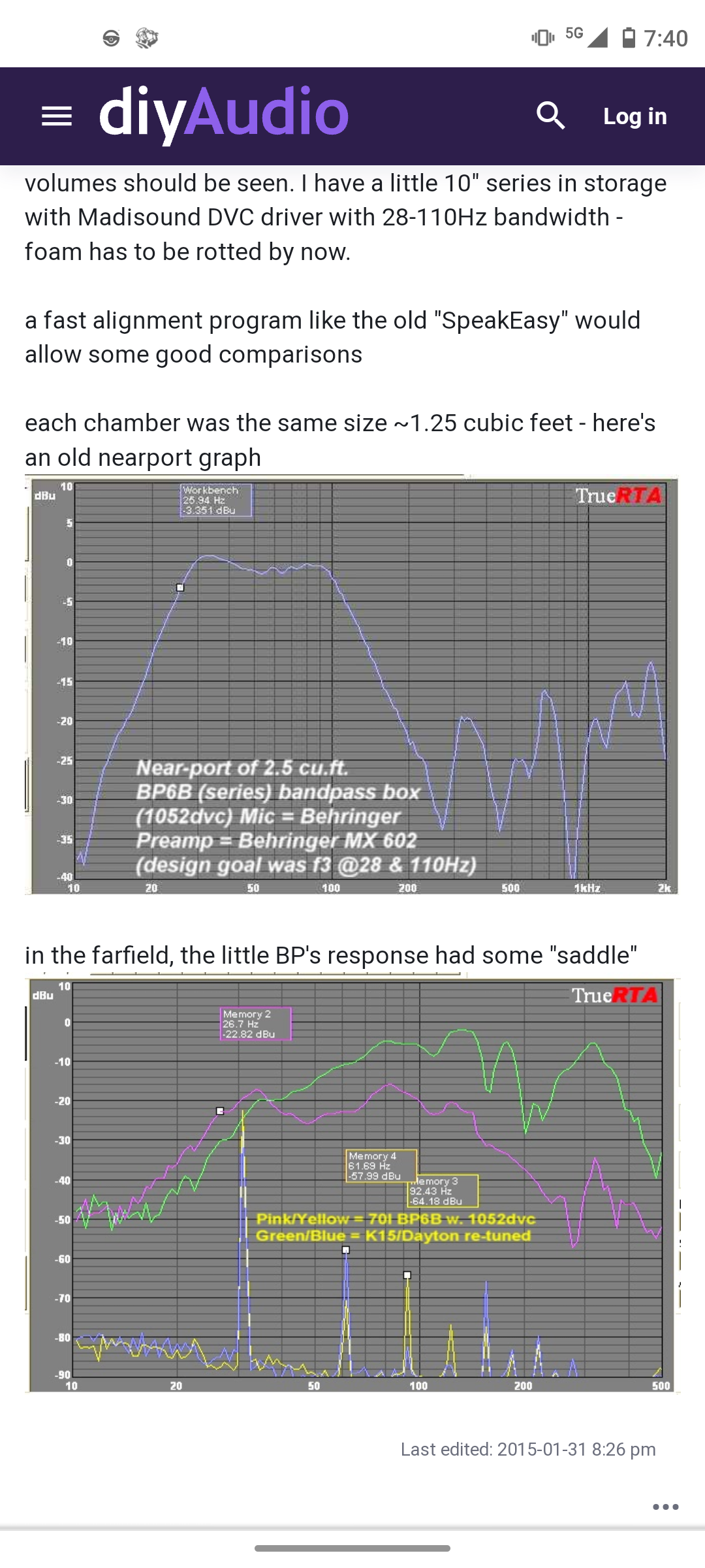 Help understanding Quasi-6th order series tuned bandpass enclosures ...